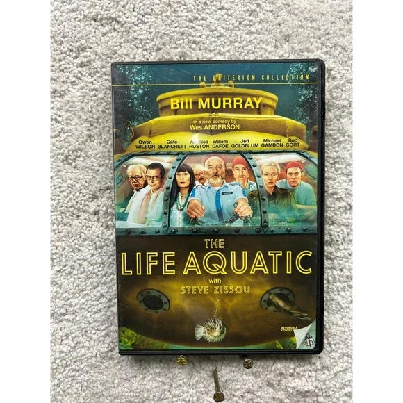 Media | The Life Aquatic With Steve Zissou Dvd 204 Criterion Collection ...